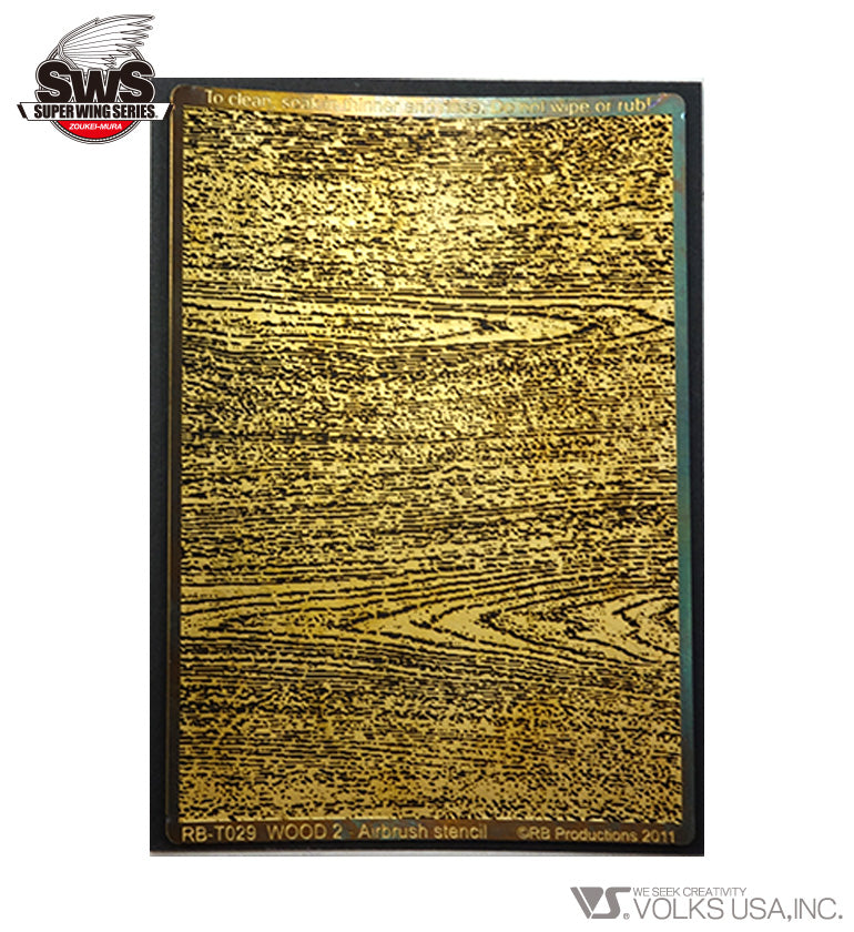 1/48 Ho 229 Wood Grain Photo-Etched Mask [Type2] Wood Veins Pattern ...