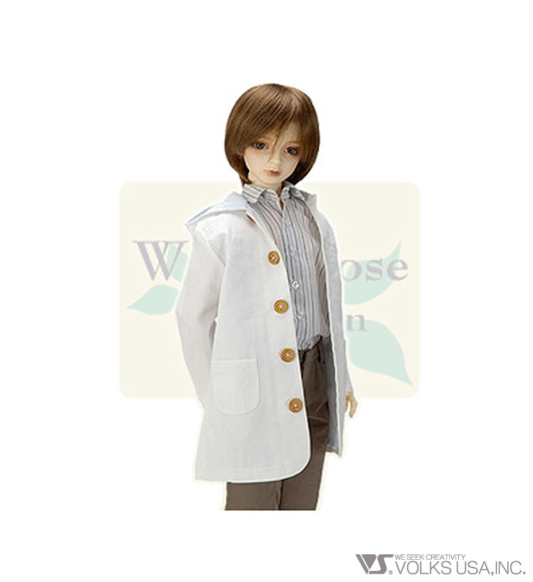 White Spring Coat — VOLKS USA, INC.