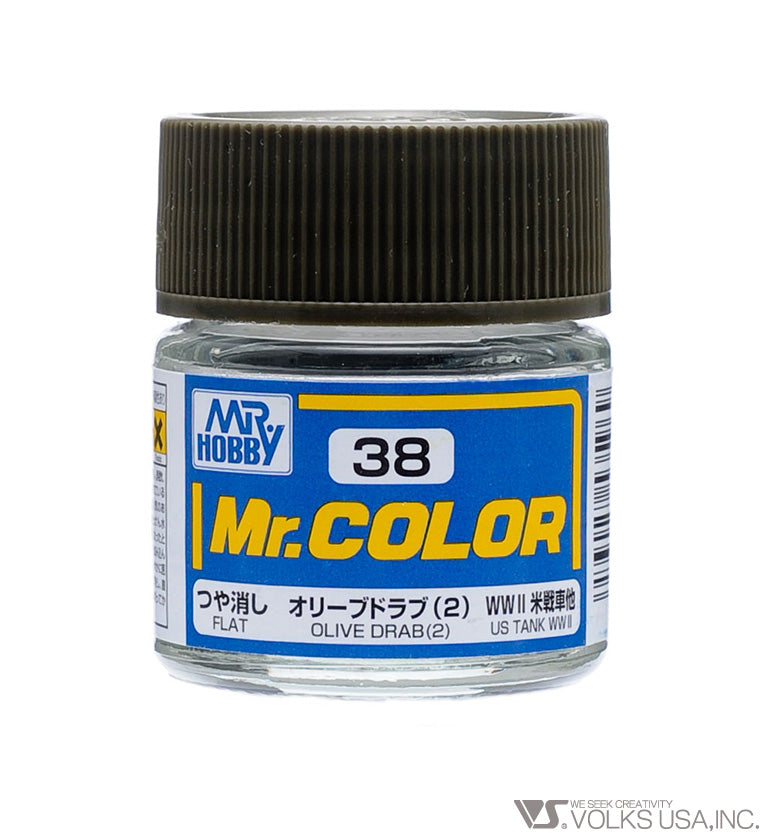 Mr. Color C038 Flat Olive Drab (2) — VOLKS USA, INC.