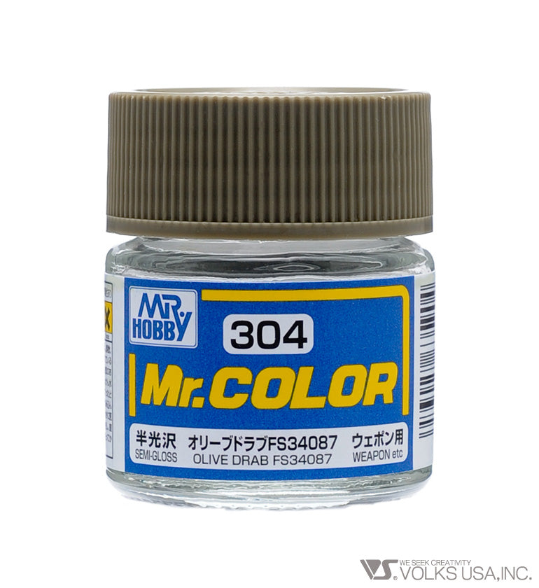 Mr. Color C304 Semi-Gloss Olive Drab FS34087 — VOLKS USA, INC.