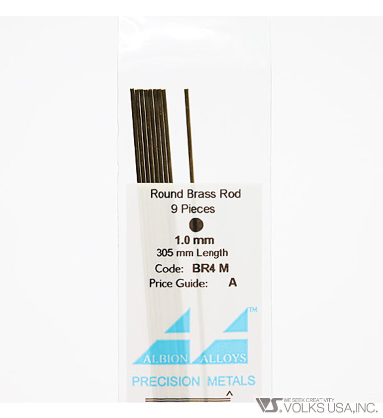 Albion Alloys Round Brass Rod — VOLKS USA, INC.